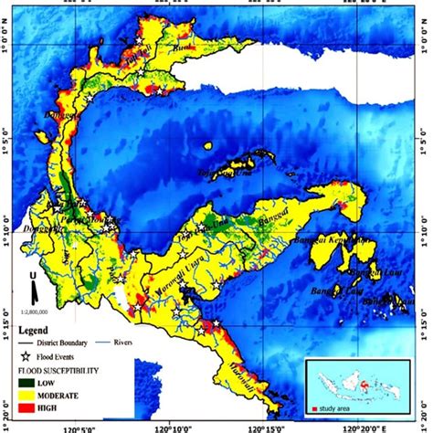 pdf gis based flood susceptibility mapping using overlay method in