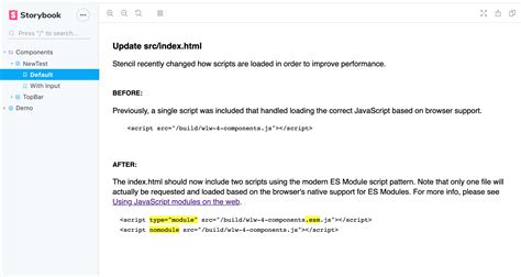 Update Srcindexhtml Issue · Issue 7168 · Storybookjsstorybook · Github