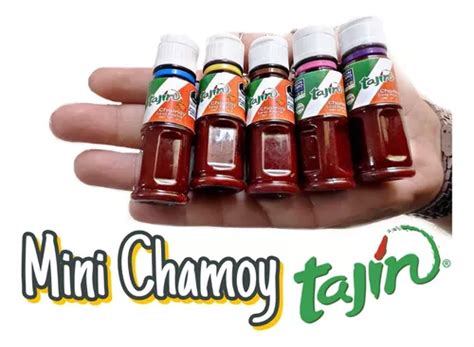 Mini Chamoy Tajín 10 Piezas Mini Tajín Chamoy Real Mercadolibre