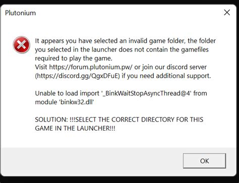 ERROR What Do I Do Plutonium