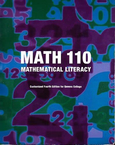 math 110 mathematical literacy customized fourth edition for queens