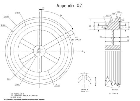 Solved Question 2 Construct 3d Solid Model Of The Objec