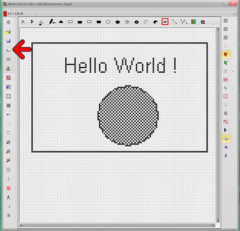 How To Use Bitmap2cld Before Version 30 Bitmap2lcd Software Tool