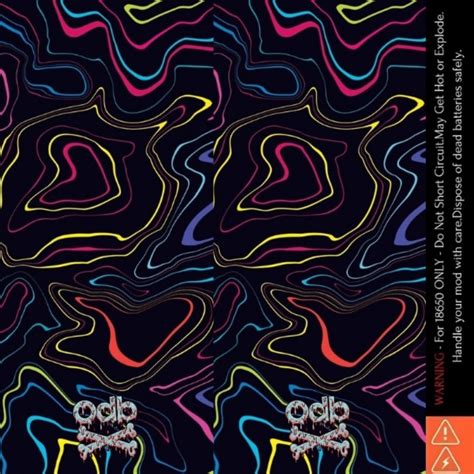 Jual Jaka Custom Skin Stiker Wrap Baterai 18650 Motif Odb X Damascus Full Desain Untuk