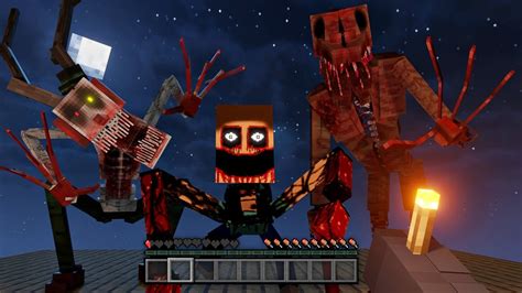 I Added Every Horror Mod To One Block Skyblock Youtube