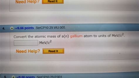 Solved Need Help Read O 6 66 Points Sercp10 29 Wu 005