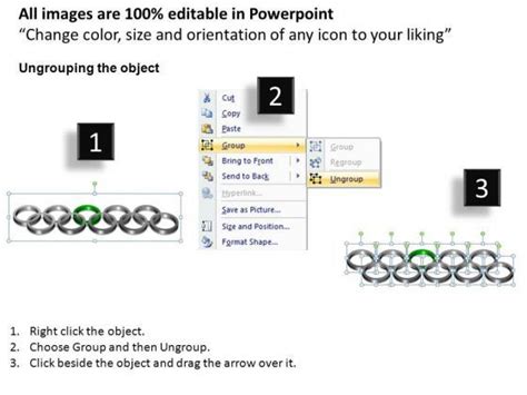 PowerPoint Process Chart Rings Ppt Designs