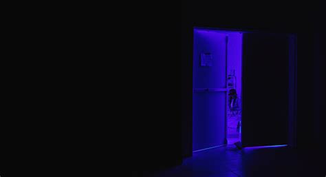 Hacker Hide Or Neon In Night Coding Web 30 Programming Or Phishing Software Mock Up In Off Grid