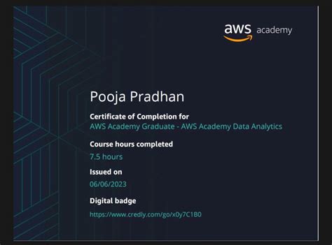 Pooja Pradhan On Linkedin Aws Dataanalytics Careerdevelopmentcenter