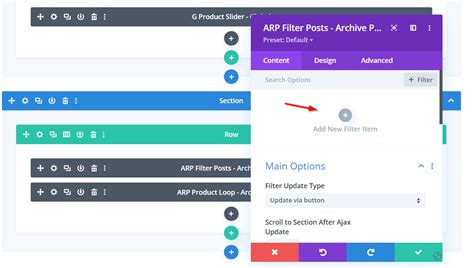 Ajax Filters Divi Bodycommerce Documentation