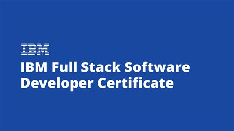 9 best ibm courses and certifications free and paid