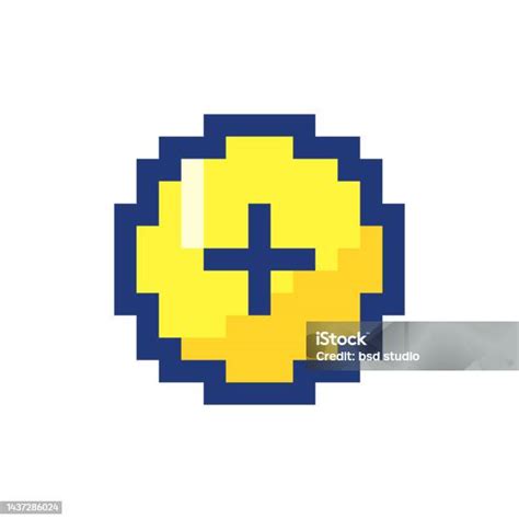 버튼 픽셀 화 된 Rgb 색상 Ui 아이콘 추가 1980 1989 년에 대한 스톡 벡터 아트 및 기타 이미지 1980 1989 년 Brand Name Video