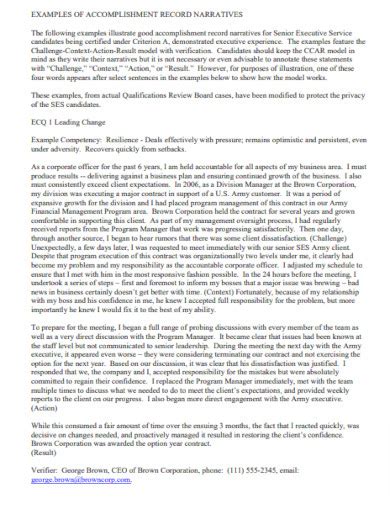 13 Work Accomplishment Examples Pdf Docs Examples