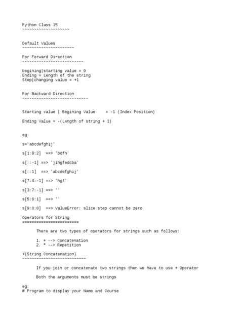 python class 15 telugu pdf string computer science python