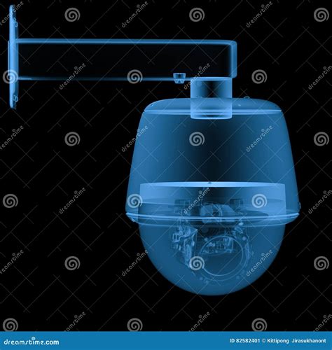 X Ray Security Camera Or Cctv Camera Stock Illustration Illustration Of Observation Security