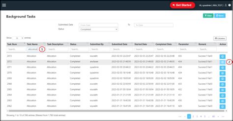 Axacute V150 Features Failed Allocation Analysis