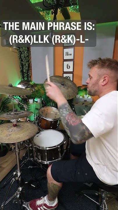 Awesome Groove For Ghost Notes And Fast Bass Drumsdrummer Drumlessons Drumgroove Drumfill