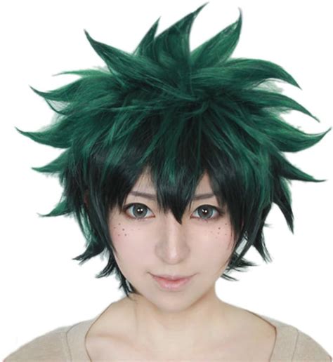 Ryulifestyle Deku Anime Cosplay Costume Wig For My Hero