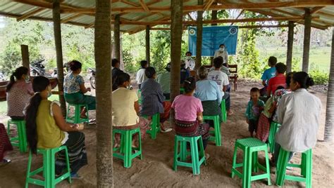 ရွှေဘိုခရိုင် တန့်ဆည်မြို့နယ်၌ တိရစ္ဆာန်ကျန်းမာရေးစောင့်ရှောက်မှုသင်တန