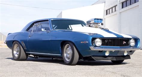 Garage Built 800 Hp Chevy Camaro Brings Big Blower Video