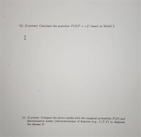 points Probability and Naïve Bayes Chegg