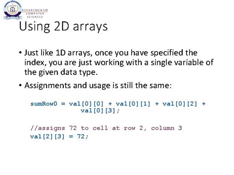 Csc113 Programming Fundamentals Lecture 5 1 Lecture Outline