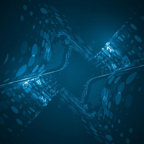 파란색 배경 크리 에이 티브 스타일 그림 프리미엄 벡터