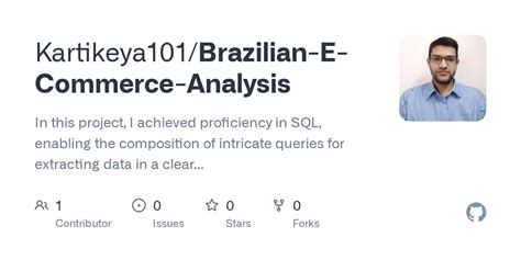 Github Kartikeya101brazilian E Commerce Analysis In This Project I