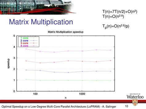 Ppt Optimal Speedup On A Low Degree Multi Core Parallel Architecture Lopram Powerpoint