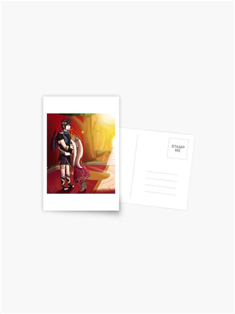 Dark Pit And Viridi Postcard For Sale By Kumoridragon Redbubble