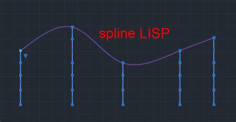 Solved Create A Spline Through The Ends Of A Polyline Autodesk Community