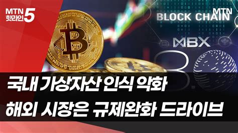 해외선 블록체인 사업 규제 푸는데 한국만 역주행 머니투데이방송 뉴스 youtube