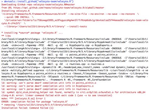 Installation Error Clang Error Unsupported Option Fopenmp · Issue 2 · Velocyto Team