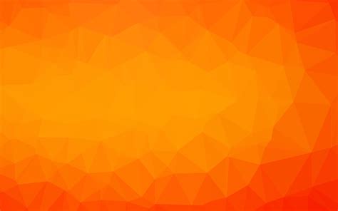Light Orange Vector Triangle Mosaic Template 13169600 Vector Art At Vecteezy