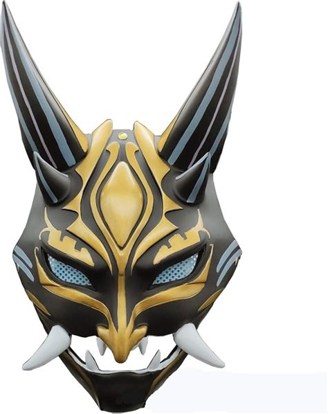 Amazon Com Weixu Genshin Impact Mask Xiao Cosplay Halloween Carnival Fancy Party Props Game