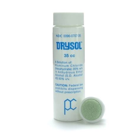Drysol Aluminum Chloride Dabomatic 20 Solution 35ml Bottle Mcguff