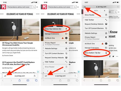 How To Put Safaris Search Bar Back On Top In Ios 16
