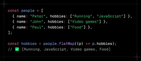 piotr vassev on linkedin `flatmap` is one of the best javascript