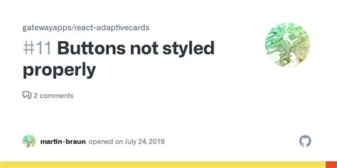 buttons not styled properly · issue 11 · gatewayapps react