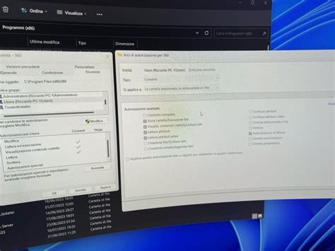 Modify Permissions Rcomputer