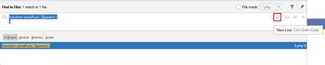 Phpstorm How To Make Search By Multiline String Stack Overflow
