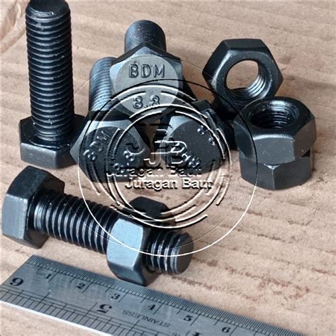 Jual Baut Baja Kunci 19 M12x40 Panjang 4 Cm 4cm Grade 88 Htb M12 X 40