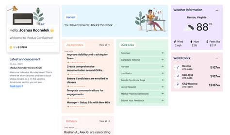 How Modus Create Turned Confluence Into Its Virtual Office Work Life By Atlassian