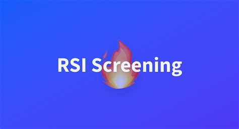 rsi screening a hugging face space by riteshcp