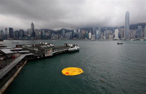 Giant Rubber Duck Found Deflated Under Mysterious Circumstances