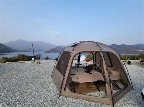 충북 충주 캠핑808 캠핑장 E7 사이트 카즈미 비바돔 쉘터 샌드 네이버 블로그
