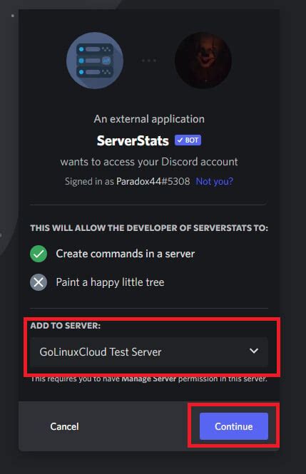 how to use serverstats in discord [step by step] golinuxcloud