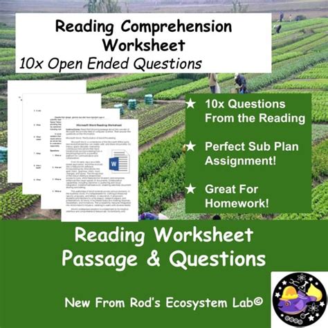 Soil Classification Reading Worksheet Wanswer Key Editable Tpt
