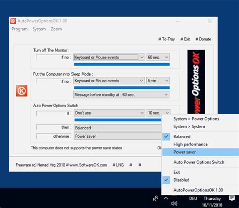 Autopoweroptionsok Energy Efficiency Improvement Tool For Ms Os
