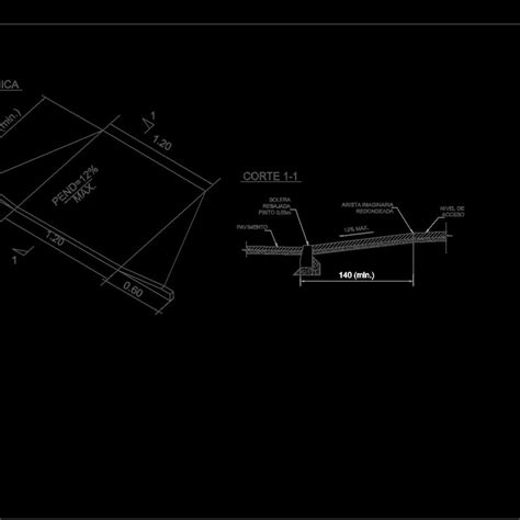 Ramp DWG Detail For AutoCAD Designs CAD